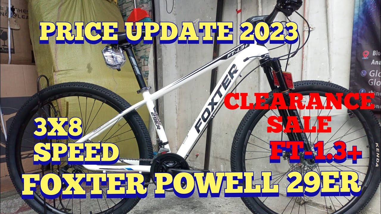 FOXTER POWELL FT-1.3+ 29ER SUPER SALE NADIN KASAMA SA CLEARANCE SALE NI ...