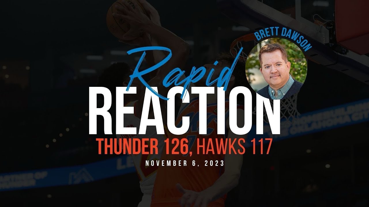 Thunder handles Hawks - YouTube
