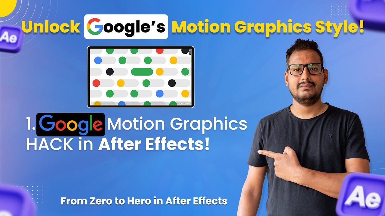 1. Google Motion Graphics HACK in After Effects | AE Learning - YouTube
