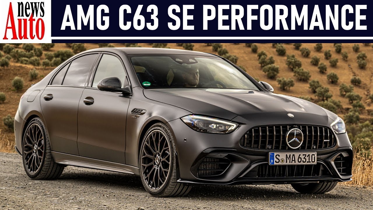 Mercedes-AMG C63 S E-PERFORMANCE - Walkaround | NewsAuto - YouTube