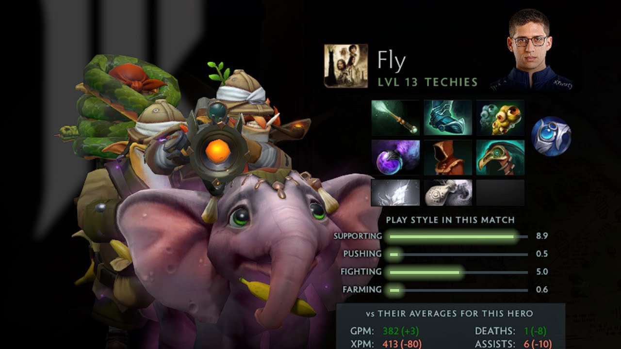 Dota 2 Replay 7.33c Fly's -Hard Support- Techies [MVP] [Shopify ...