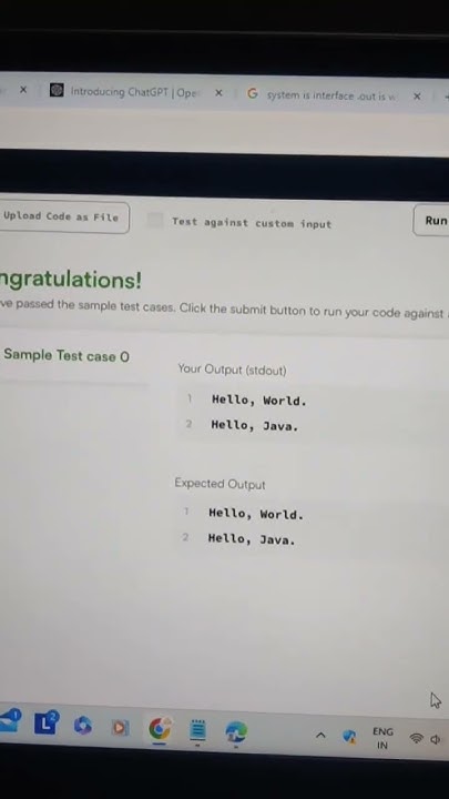 Part 3 Java Hackerrank First Programme Hindi Hackerrank Java Javaprogramming Problemsolving