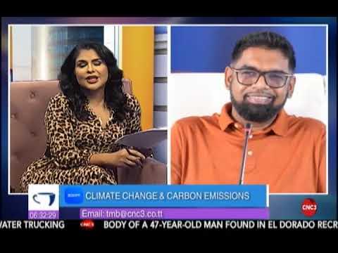 President Dr Irfaan Ali’s interview with Hema Ramkissoon, host of CNC3 Morning Brew. - YouTube