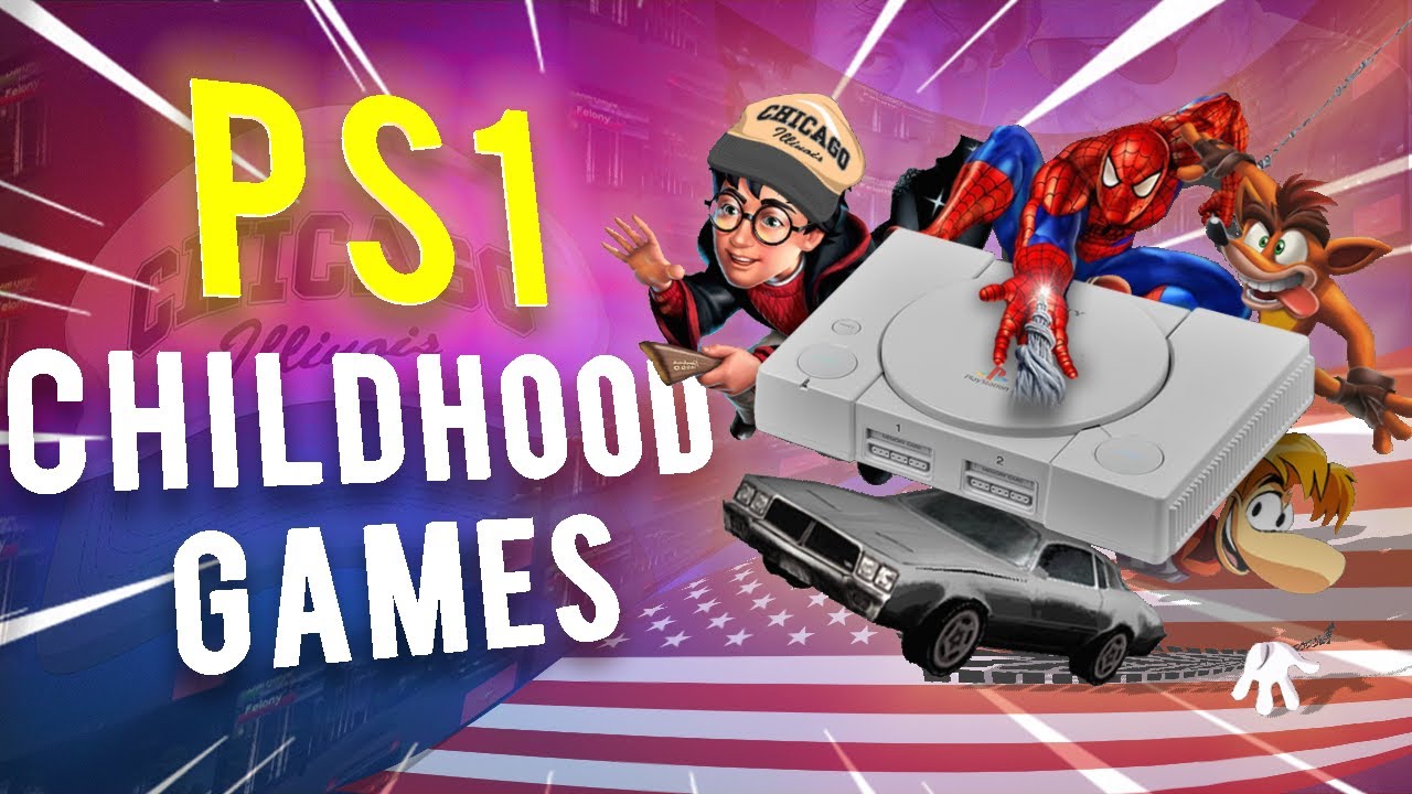 Best PS1 Childhood Games - YouTube