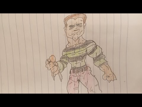 How to draw Sandman - YouTube