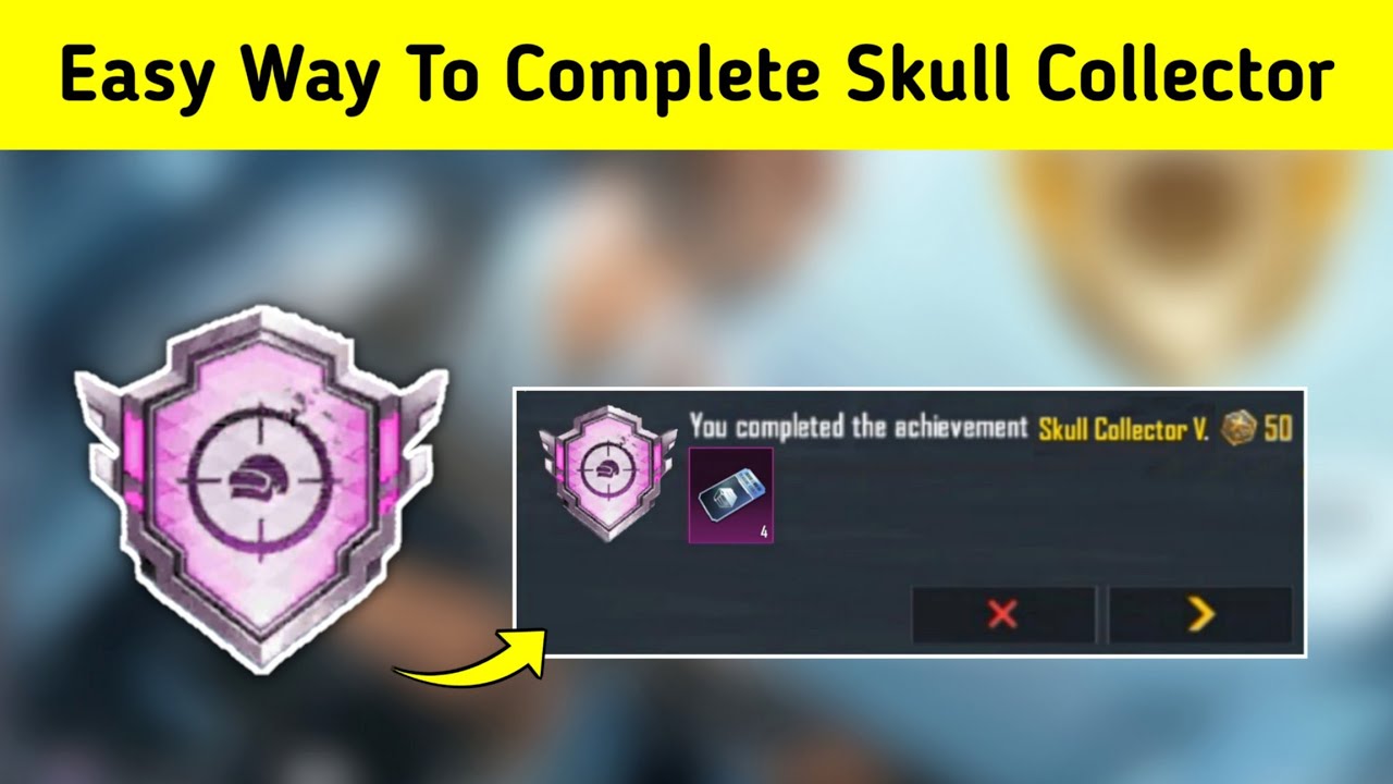 Easy Way To Complete Skull Collector Achievement In Bgmi | Pubg | How ...