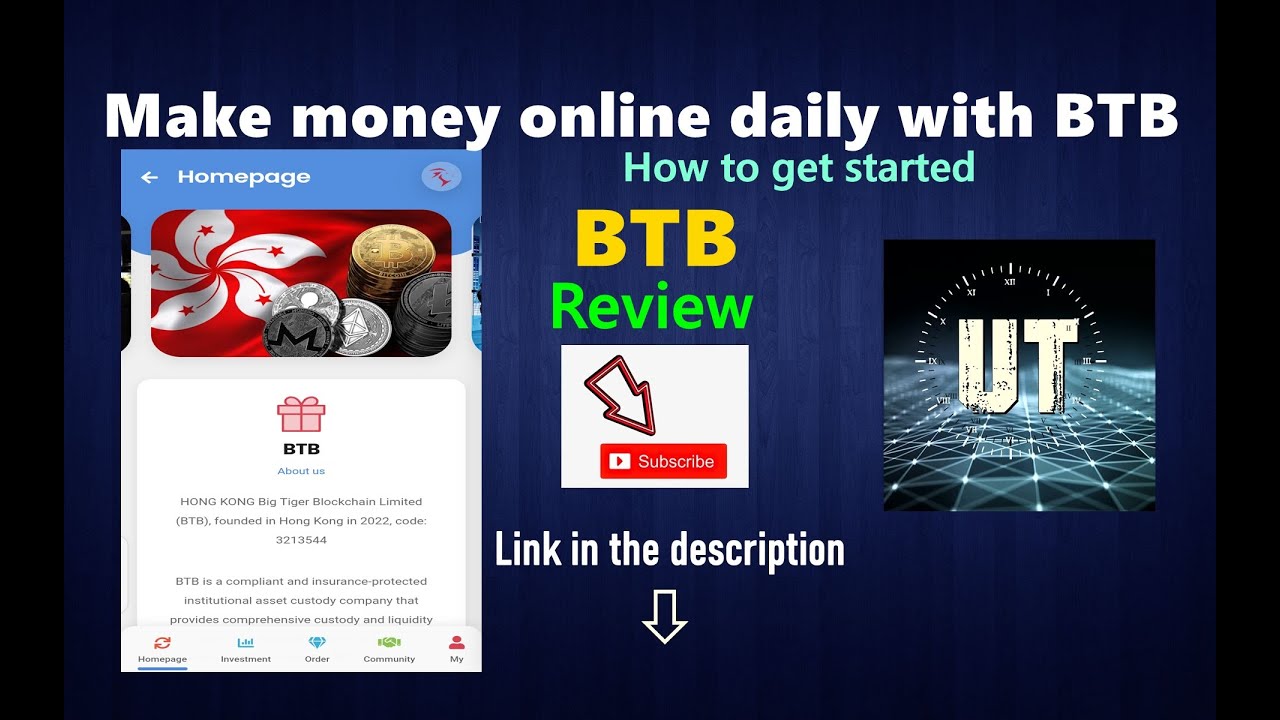 BTB Review | How to make money online daily | Earn usdt daily with BTB ...