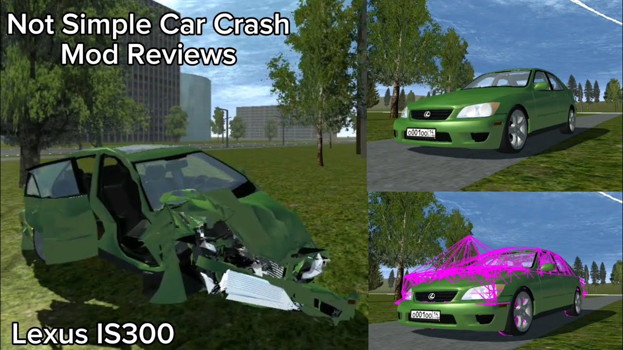 Not Simple Car Crash | Lexus IS300 Crashes - YouTube