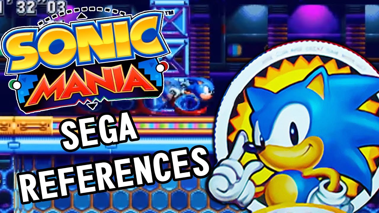 Sonic Mania - References in Studiopolis Zone - YouTube