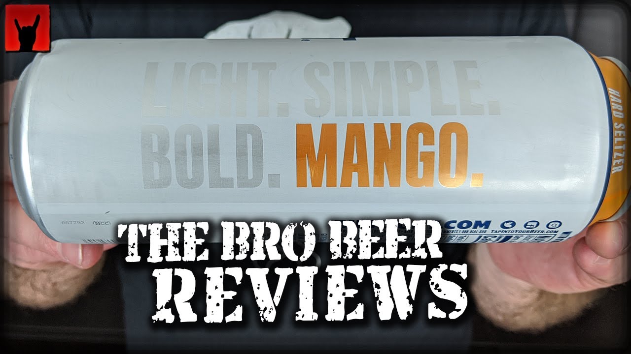 Bud Light Seltzer Mango 5% abv - The Bro Beer Reviews - YouTube