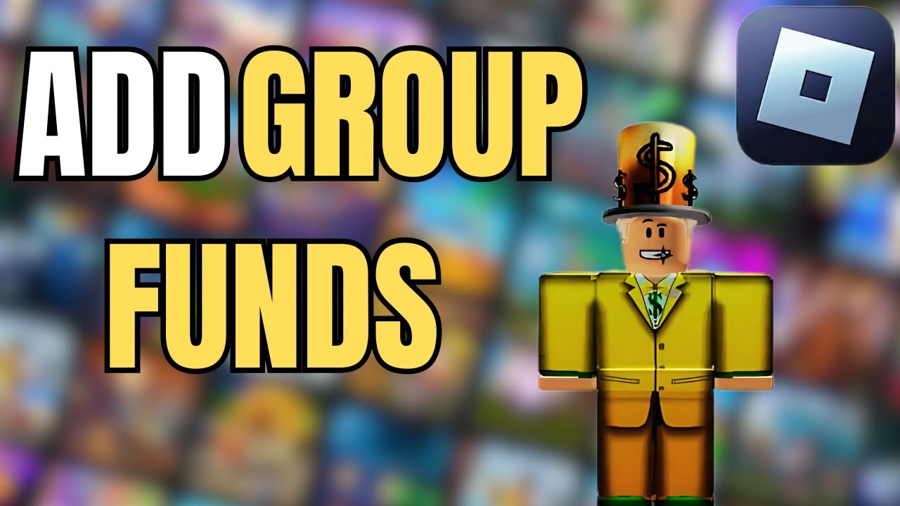 💰 How To Add Group Funds On Roblox - Full Guide (2025) - YouTube