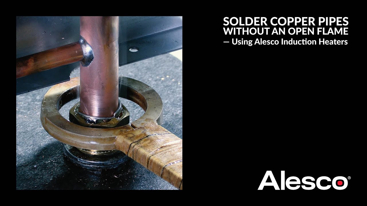 Solder Copper pipes without an open flame - with our NEW round ...