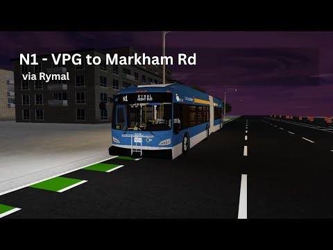 N1 from Veterans Point Garden to Markham Road [NEW UPDATE] Timelapse