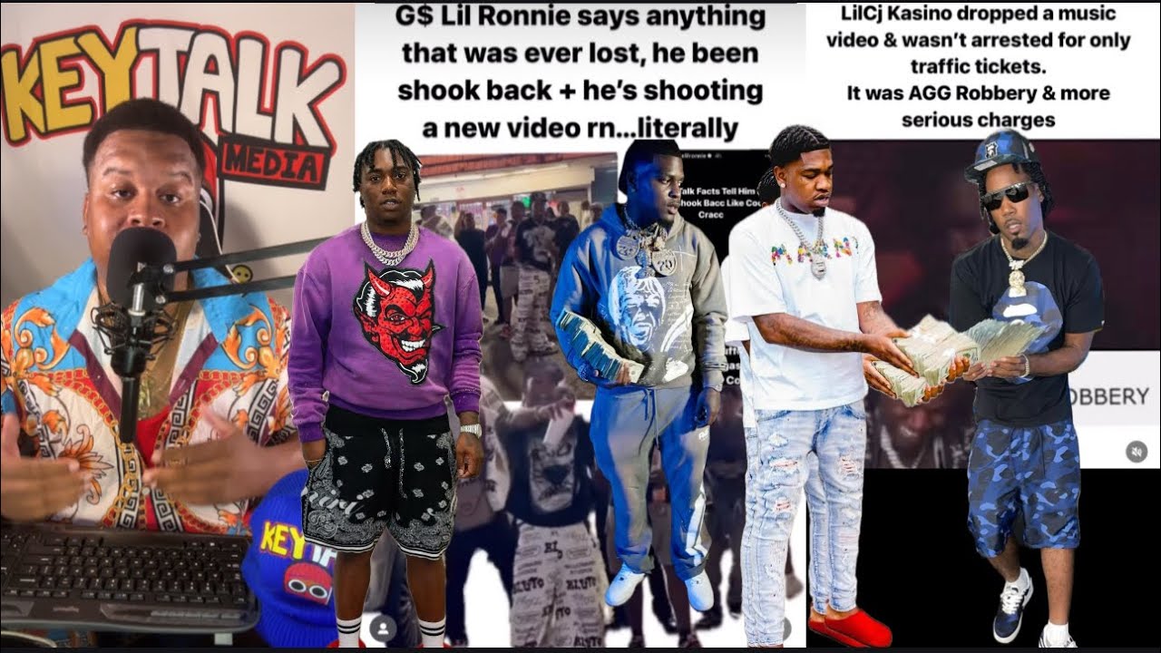 G$ Lil Ronnie RESPOND TO LilCj Kasino ABOUT HiS CHAIN “I Shook Back” Go ...