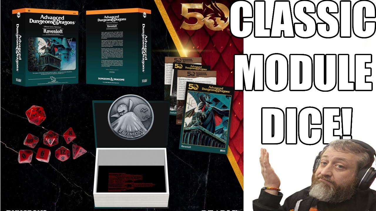 D&D Classic Module Dice | Nerd Immersion - YouTube