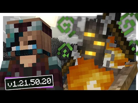 CRUJÍ a the "CREAKING" en MINECRAFT bedrock (beta 1.21.50.20) - YouTube