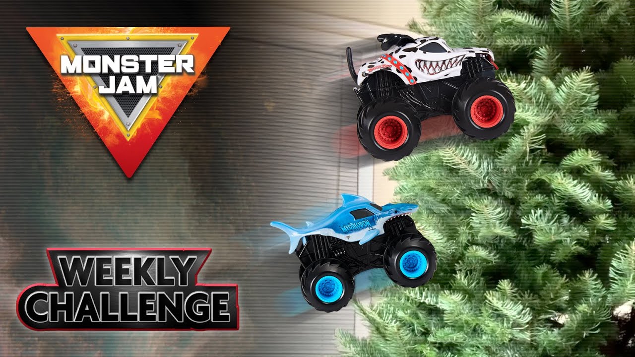 Jingle JAM! Decorate the Christmas Tree with Monster Jam Trucks ...