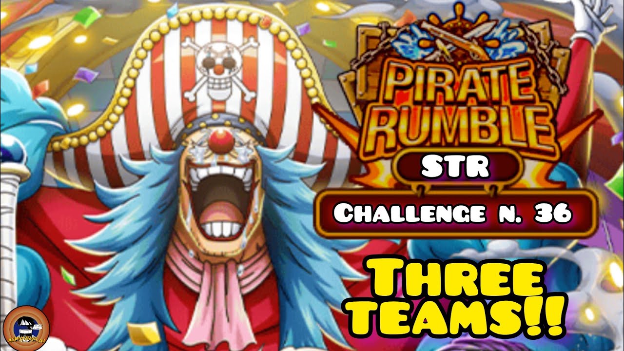 3 TEAMS VS PIRATE RUMBLE CHALLENGE N°36 (STR)! [OPTC] - YouTube