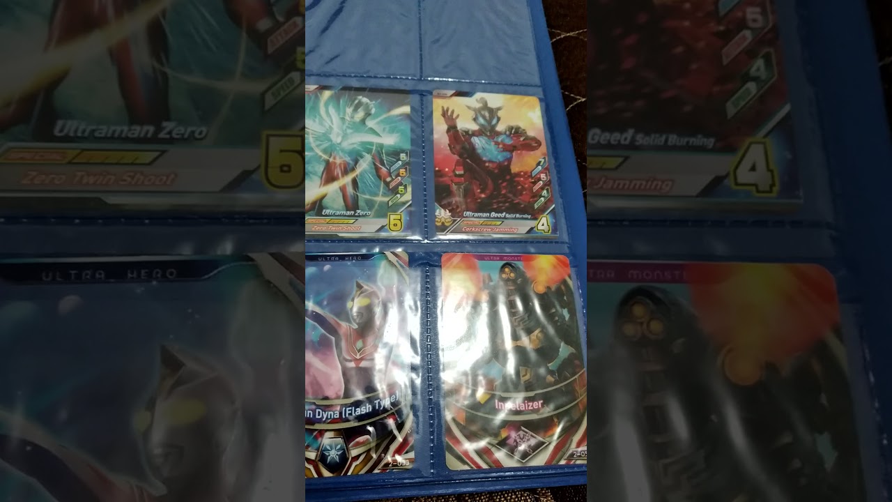 kartu ultraman fusion fight versi RB promosi ultraman ruebe - YouTube