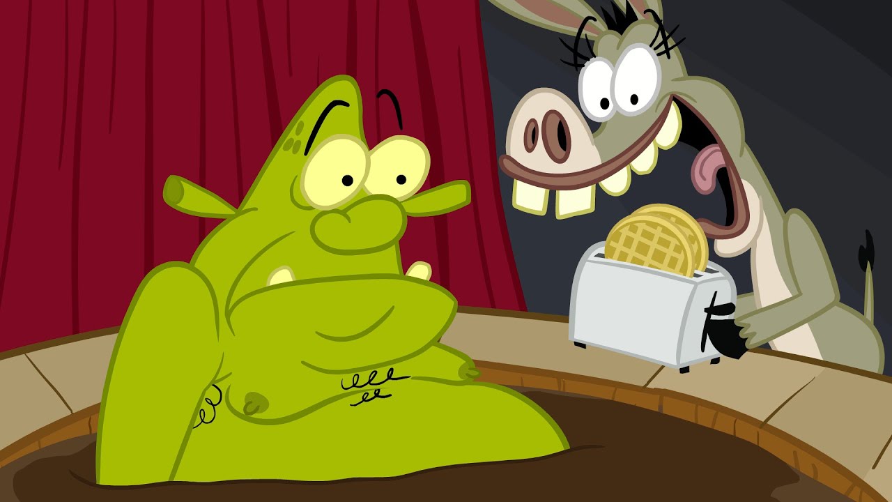 Shrek Takes a Bath | Shrekfest 2020 Cartoon by Dan Sills - YouTube