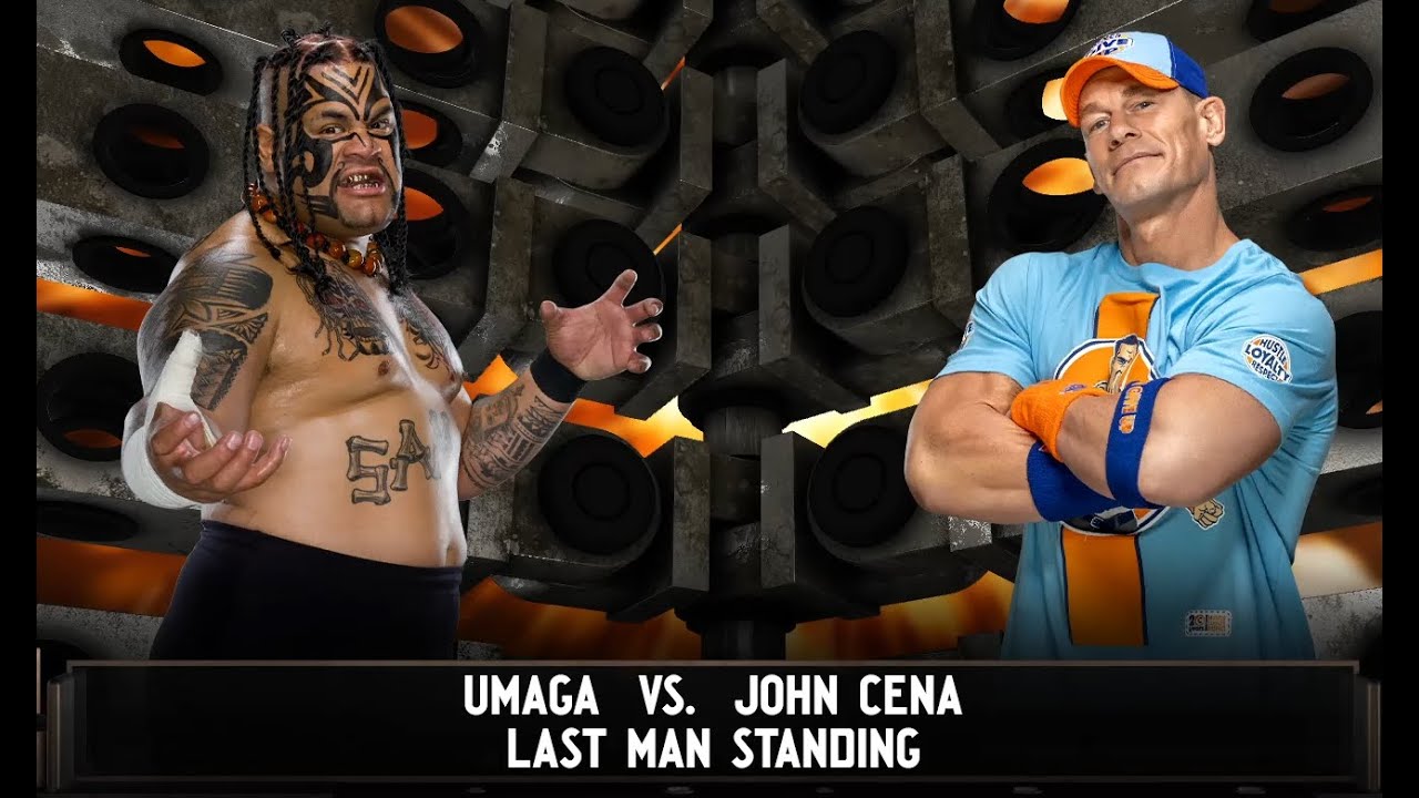 John Cena vs. Umaga Battle for Supremacy | WWE 2K24 Singles Match - YouTube