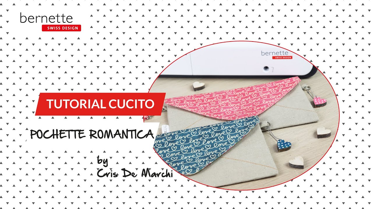 Video tutorial con Cris: pochette romantica! - YouTube