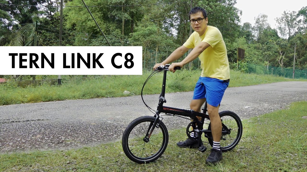 Tern Link C8 Folding Bike Review 可折叠脚车 - YouTube