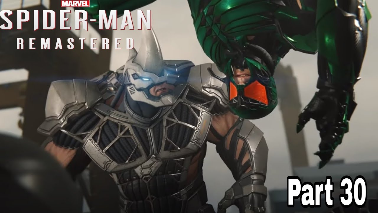 Marvel's Spider-Man Face-off with Rhino and Scorpion in Insane Battles ...
