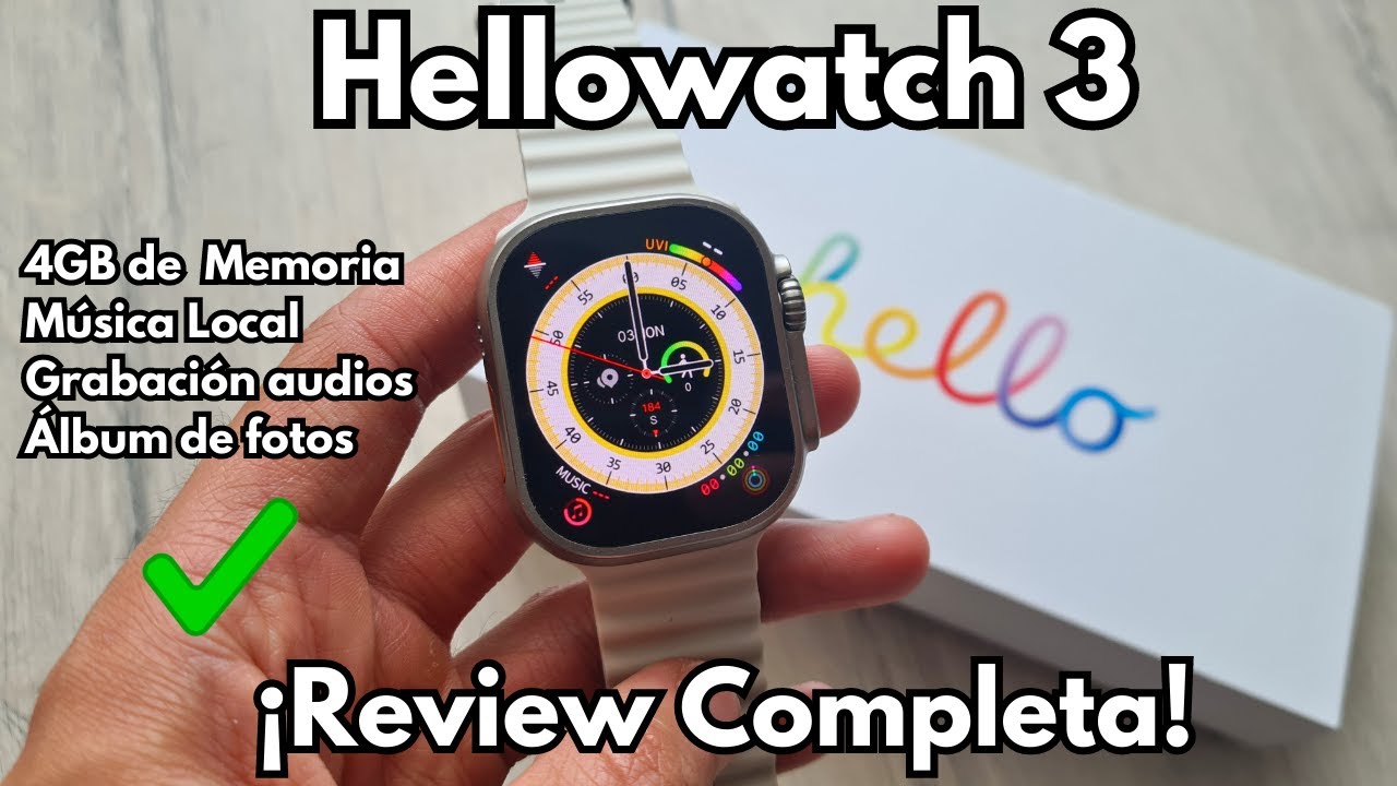 💥 Hellowatch 3 ¿La mejor réplica del mercado? Review COMPLETA - YouTube