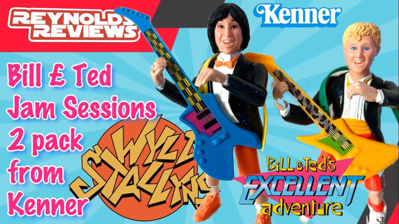 Bill and Ted Jam sessions two pack overview from Kenner #kennertoys ...