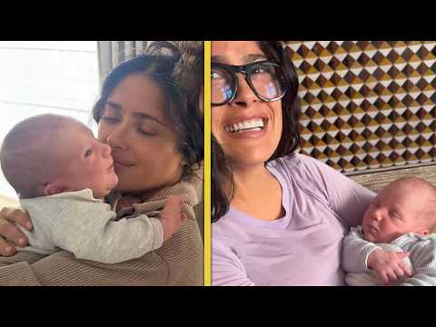 Salma Hayek Is a GRANDMA! Meet François IV AKA 'Panchito'