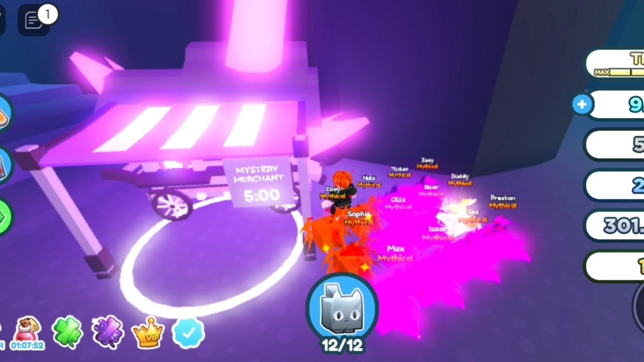 paano maging 2x/how to 2x mestery/traveling merchant spawn pet sim X ...