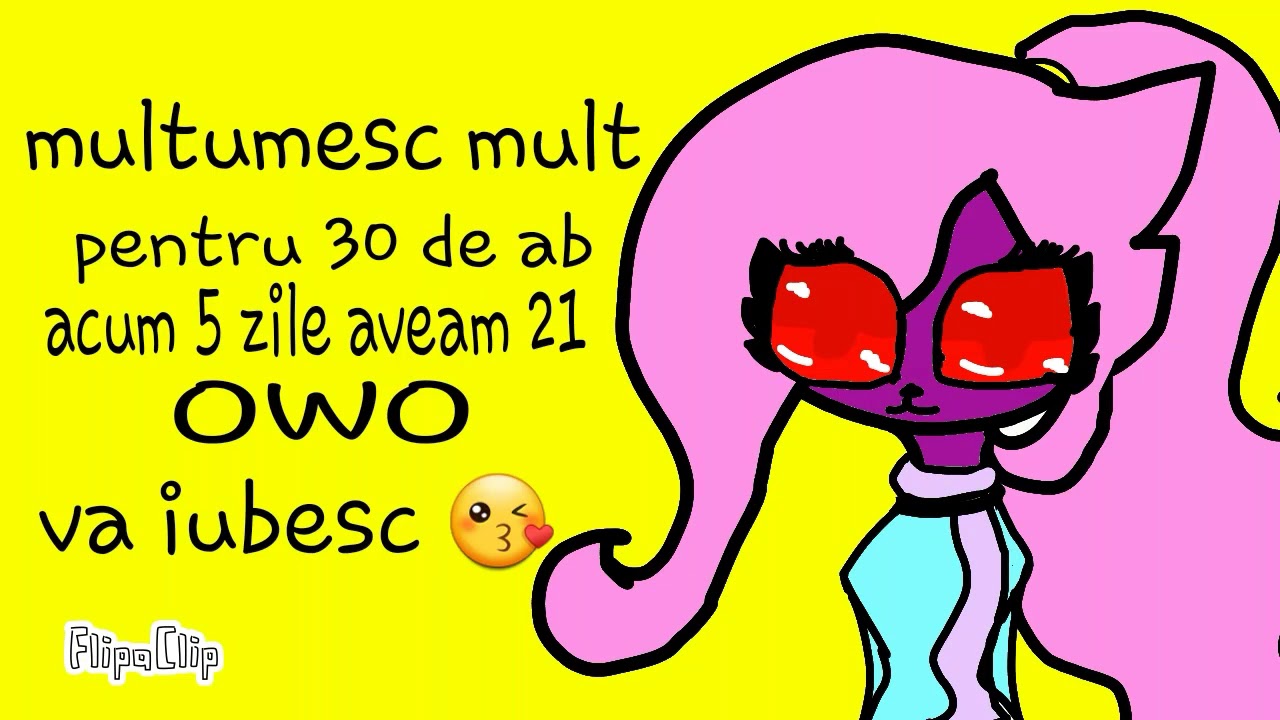 Multumesc mult pt 30 de abonati - YouTube