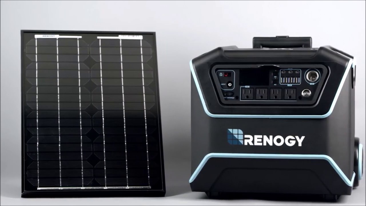 The Lycan Powerbox Solar Power Generator Overview - YouTube