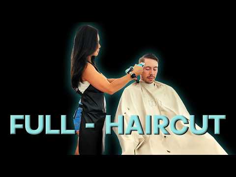 ASMR Full Barber Session | Watch Me While You Work