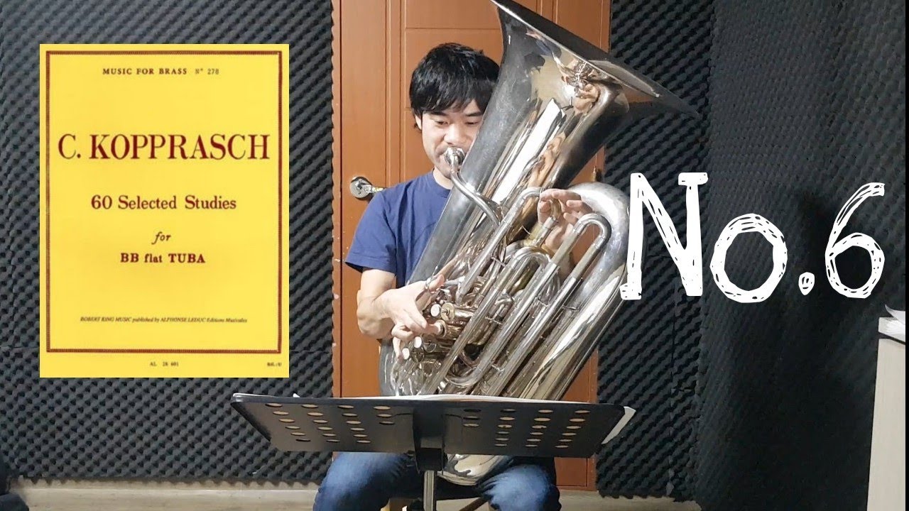 Kopprasch: 60 Selected Studies for BB Flat Tuba No.6 #コープラッシュ - YouTube