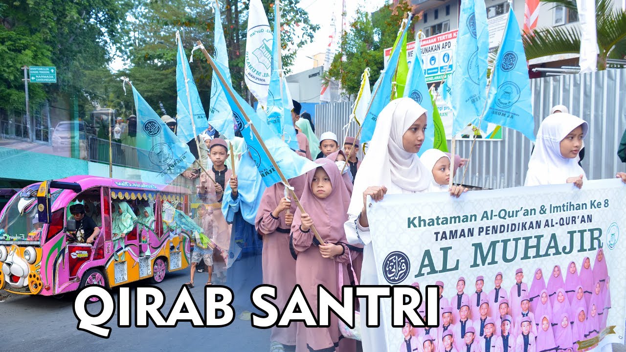 QIRAB KHATAMAN DAN IMTIHAN 8 TPQ AL-MUHAJIR METODE QIROATI - YouTube