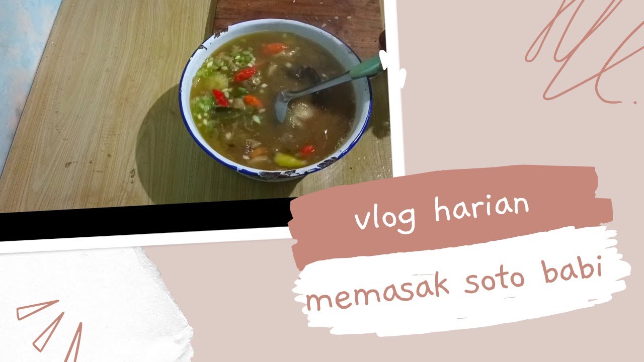 Memasak Daging Simple || Soto Babi Sederhana || Suryarta36 - YouTube