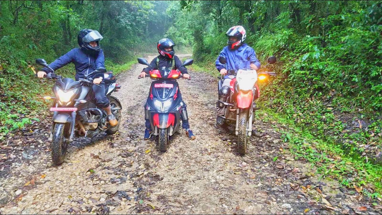 Ride to Phulchoki Dada I In heavy rain 🌧 - YouTube
