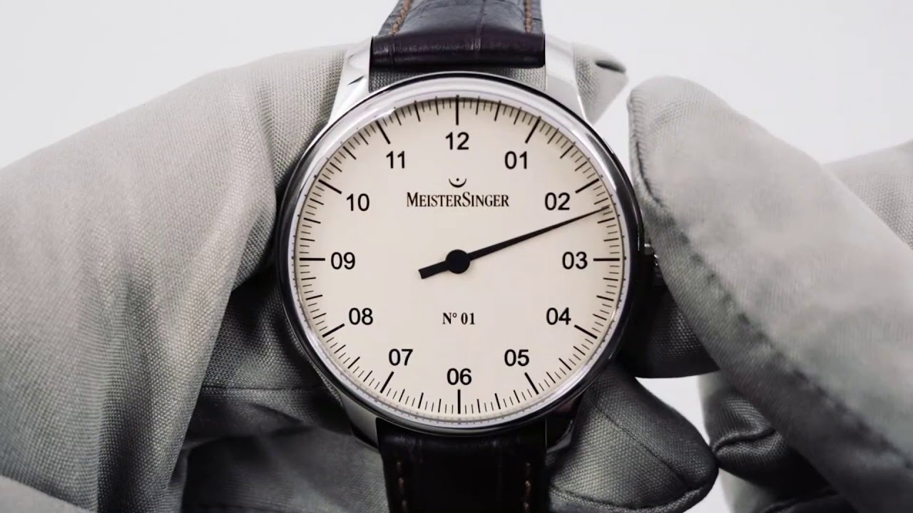 MeisterSinger N° 01, the First Ever Meistersinger l Jura Watches - YouTube