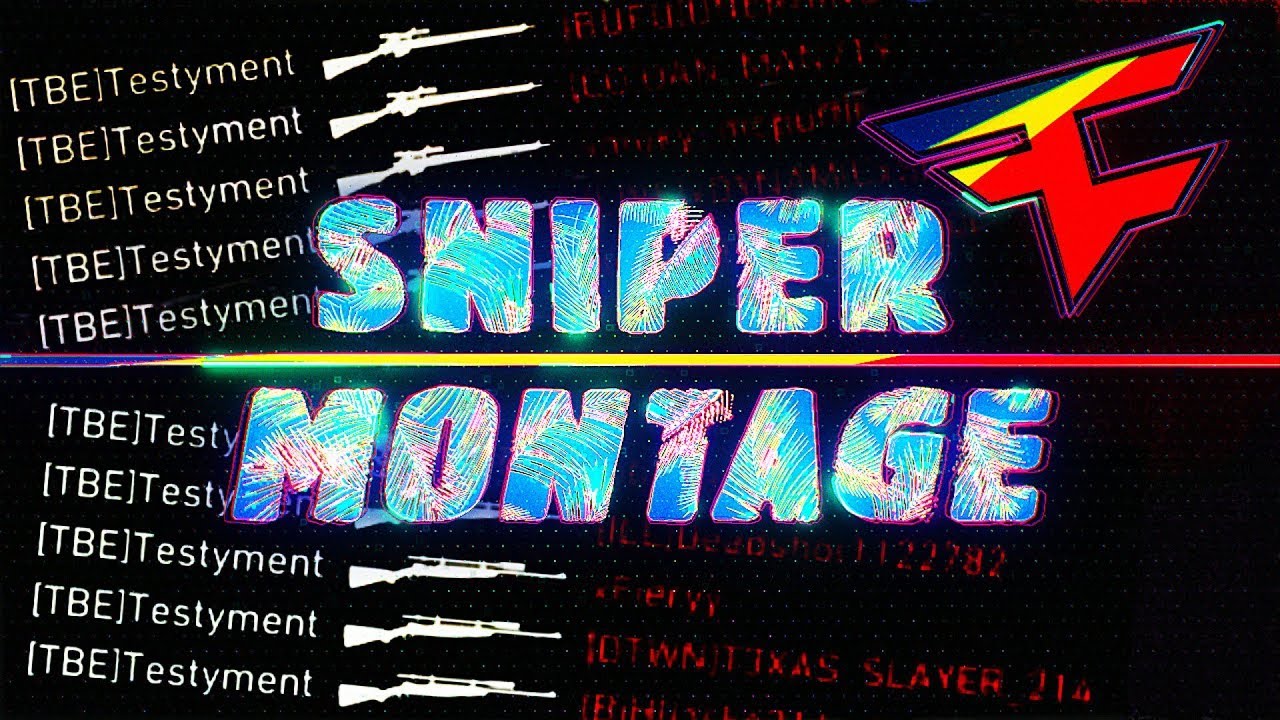 FaZe Testy - 'Sniping with Style' Montage - YouTube