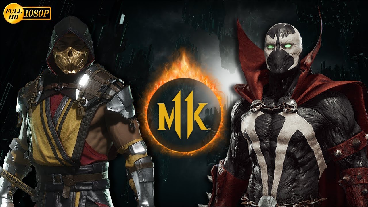 Mortal Kombat 11 - Scorpion vs Spawn ( Hard ) | Gameplay | 1080p HD ...