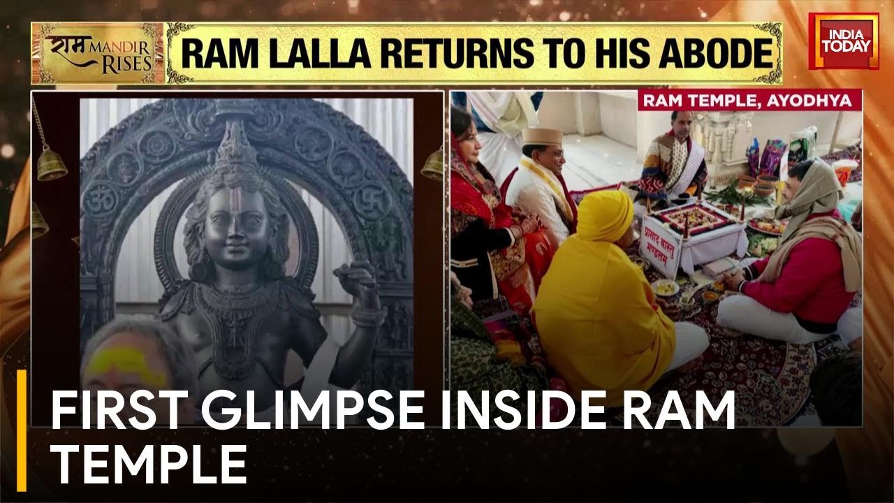 Exclusive Inside Look At Vastu Puja At Newly Built Ram Mandir | Ram ...