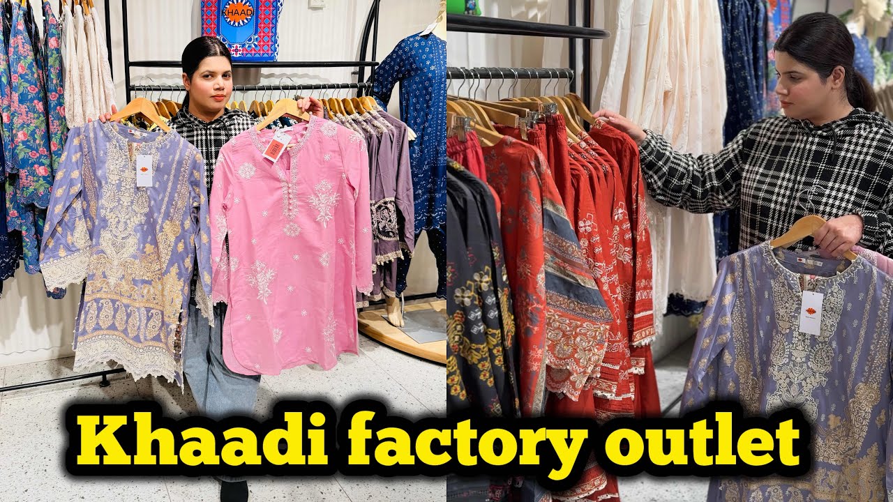 KHAADI FACTORY OUTLET VISIT | 50% on All Items😍 - YouTube