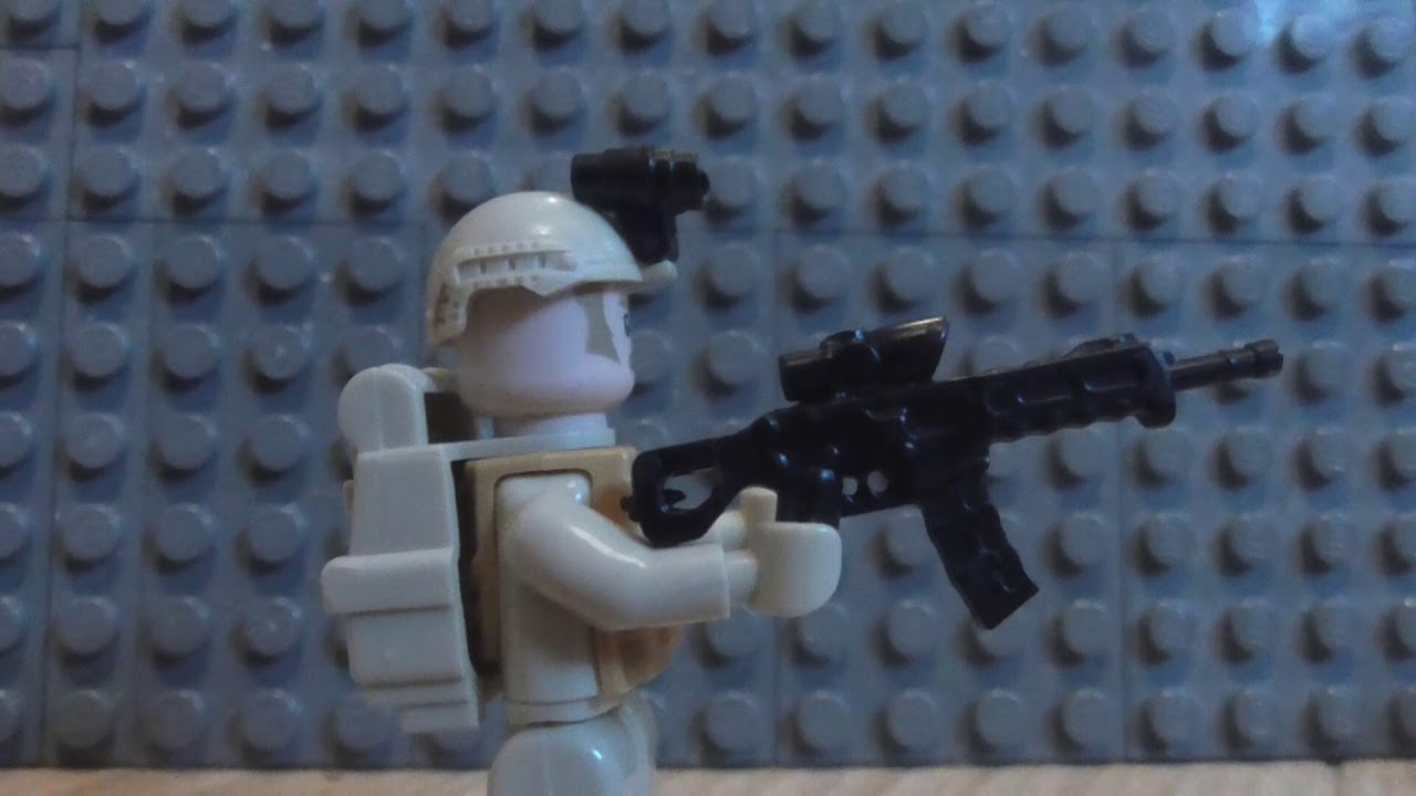 lego soldiers vs dalek - YouTube