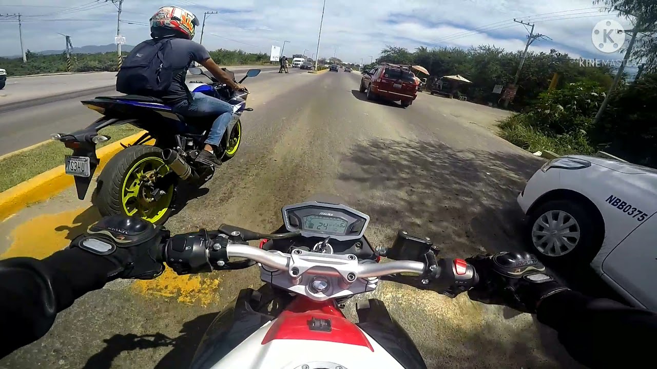 race ready vortex 300 vs R3 - YouTube