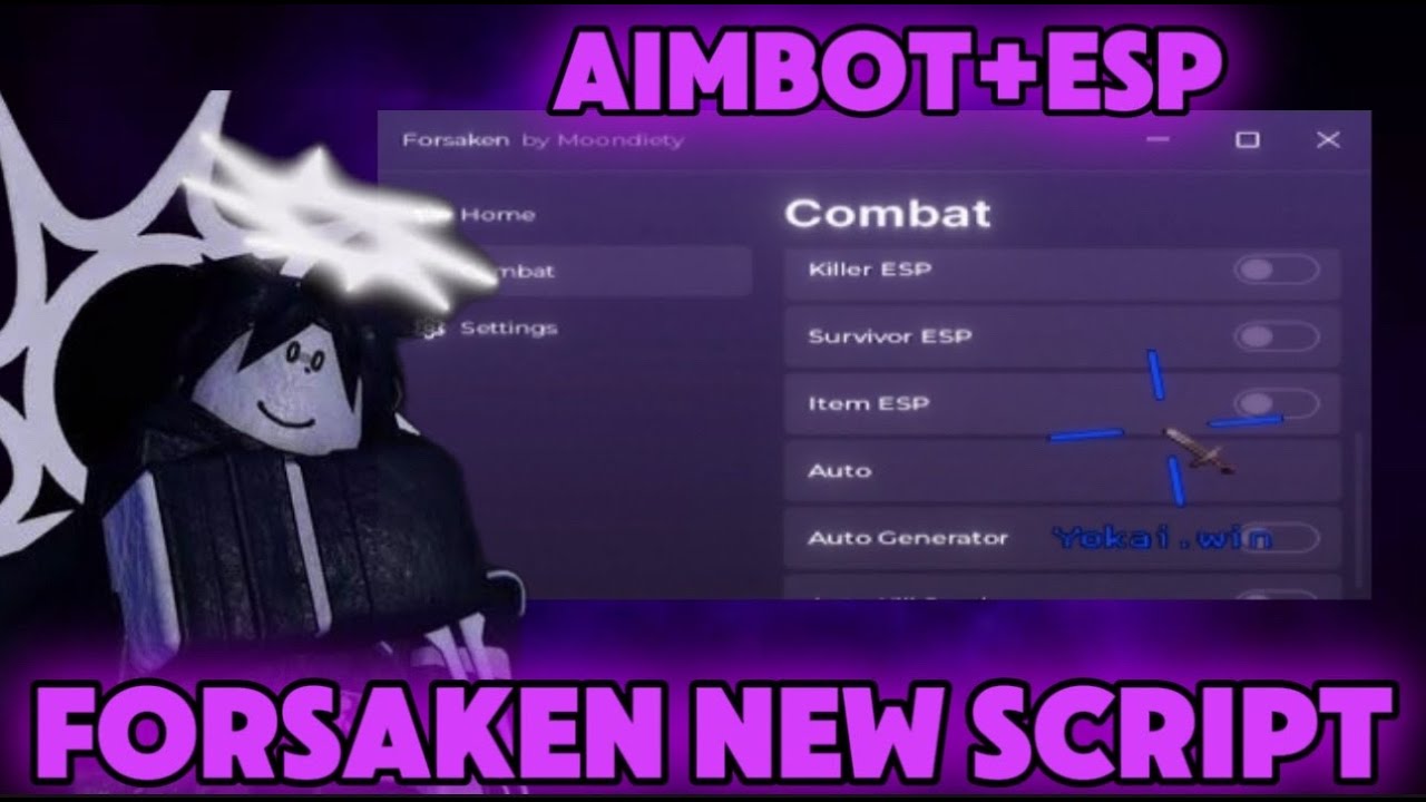 🤩Forsaken Script Super Auto-Generator🔥,Best Aimbot,Esp+More - YouTube