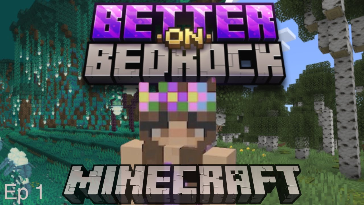 Hello Modded Minecraft! - Minecraft Better on Bedrock- Ep 1 - YouTube