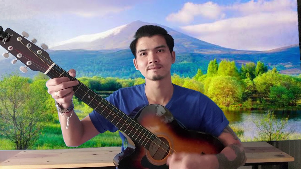 รีวิวกีต้าร์โปร่ง jankro #กีต้าร์ถูก1,450 - YouTube