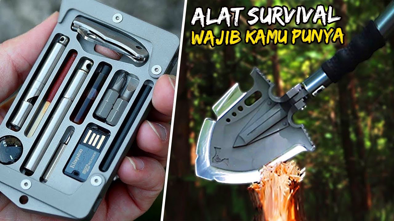 Wajib Punya, 7 Alat Camping dan Perlengkapan Survival Terbaik Yang ...